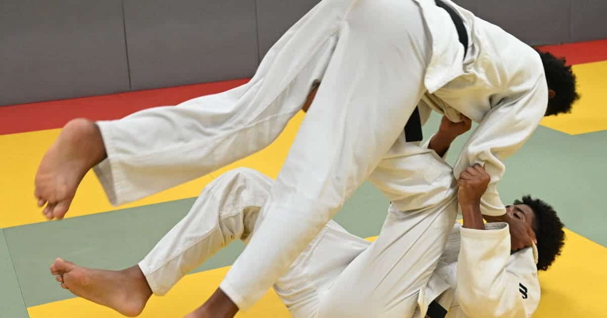 Échirolles Tomoe-nage, une technique rodée - JUMEAUX91